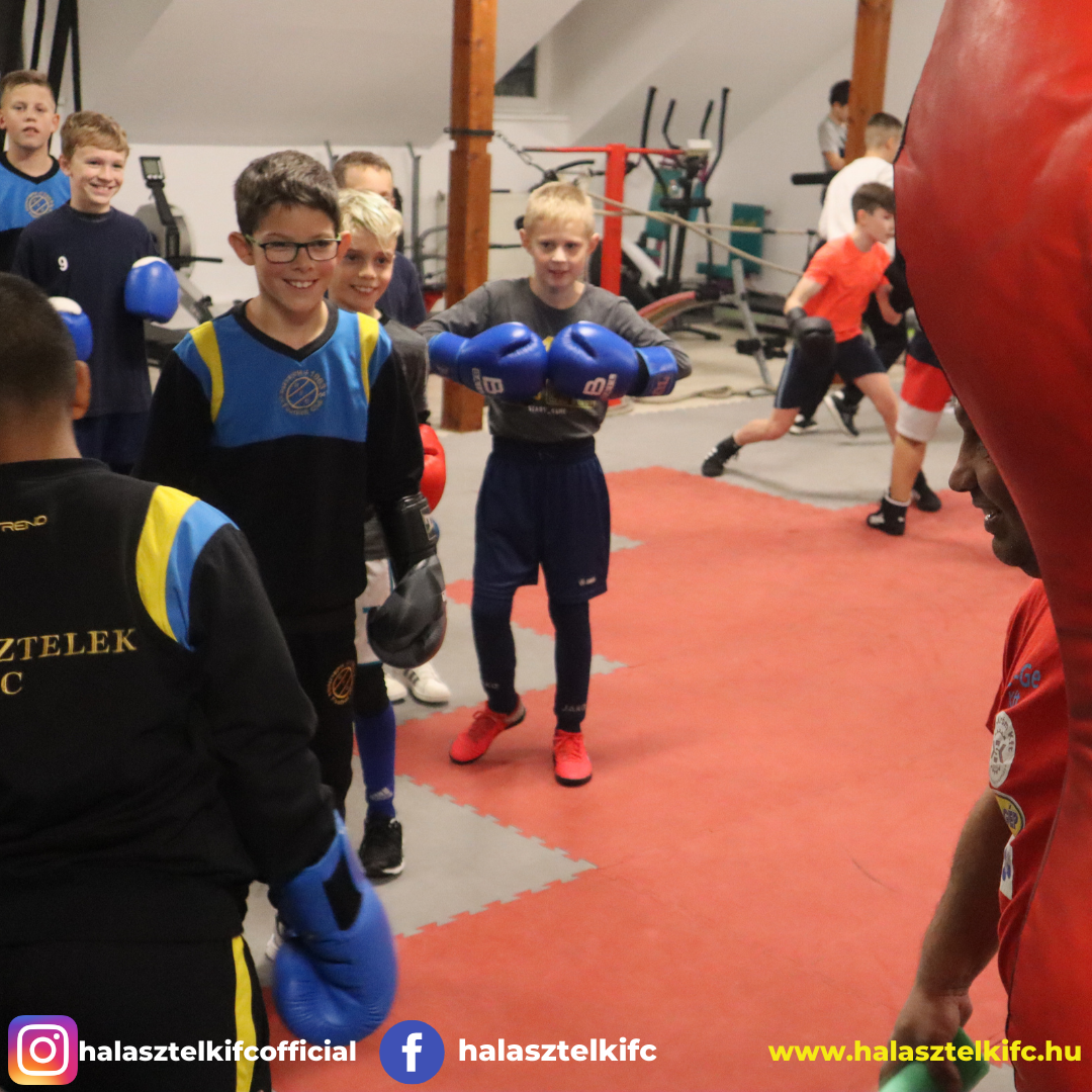 U11: Box edzésen jártunk